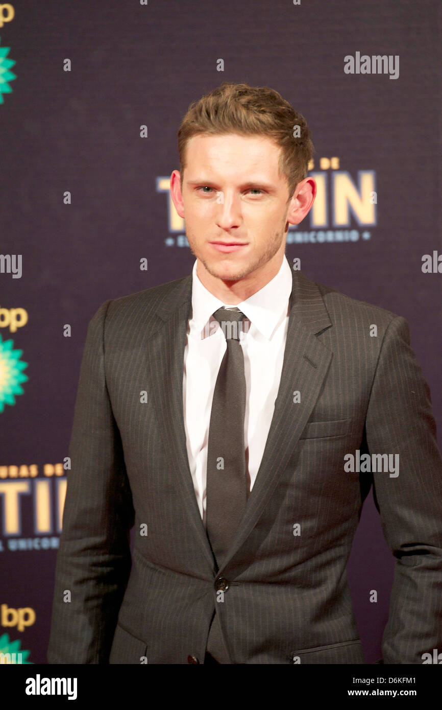 Actor Jamie Bell attends the premiere of 'The Adventures of Tintin: The ...