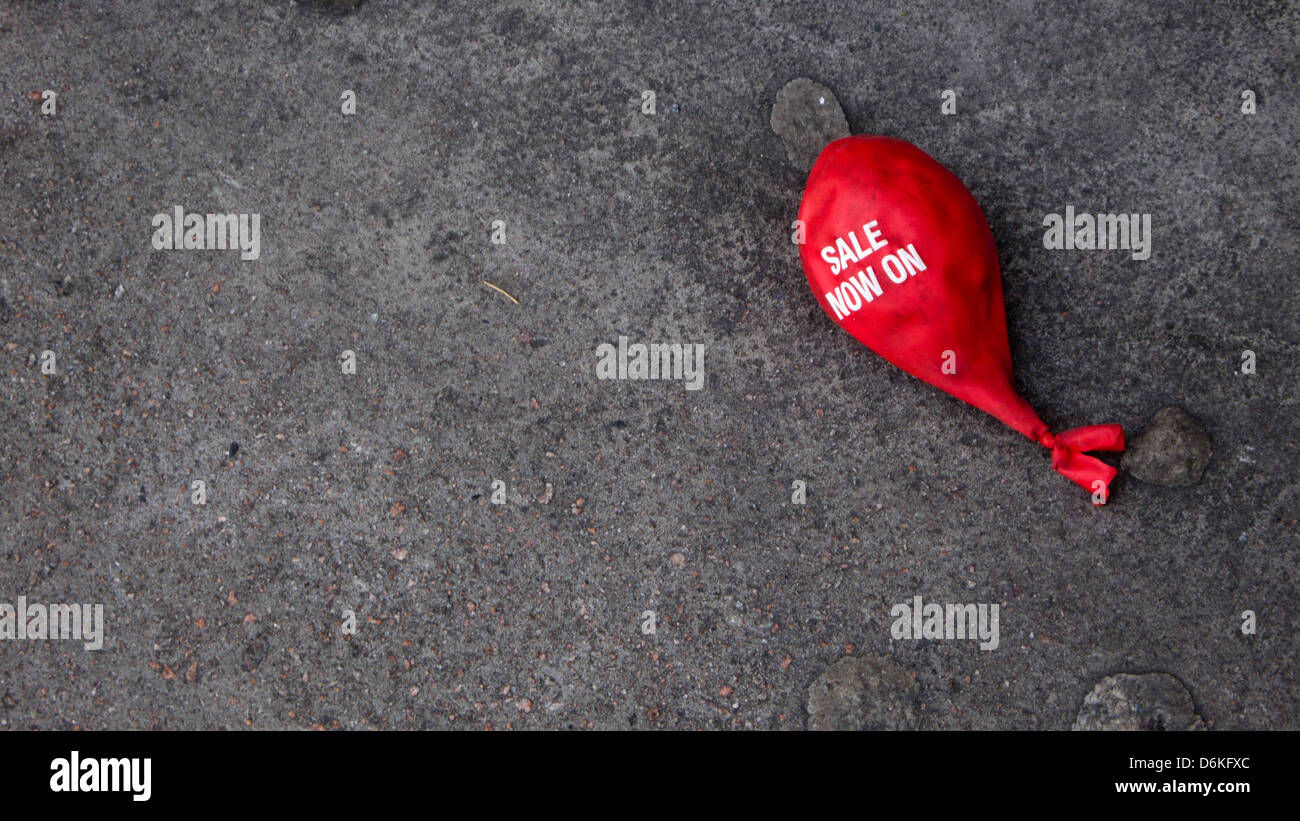 Deflated balloon hi-res stock photography and images - Alamy