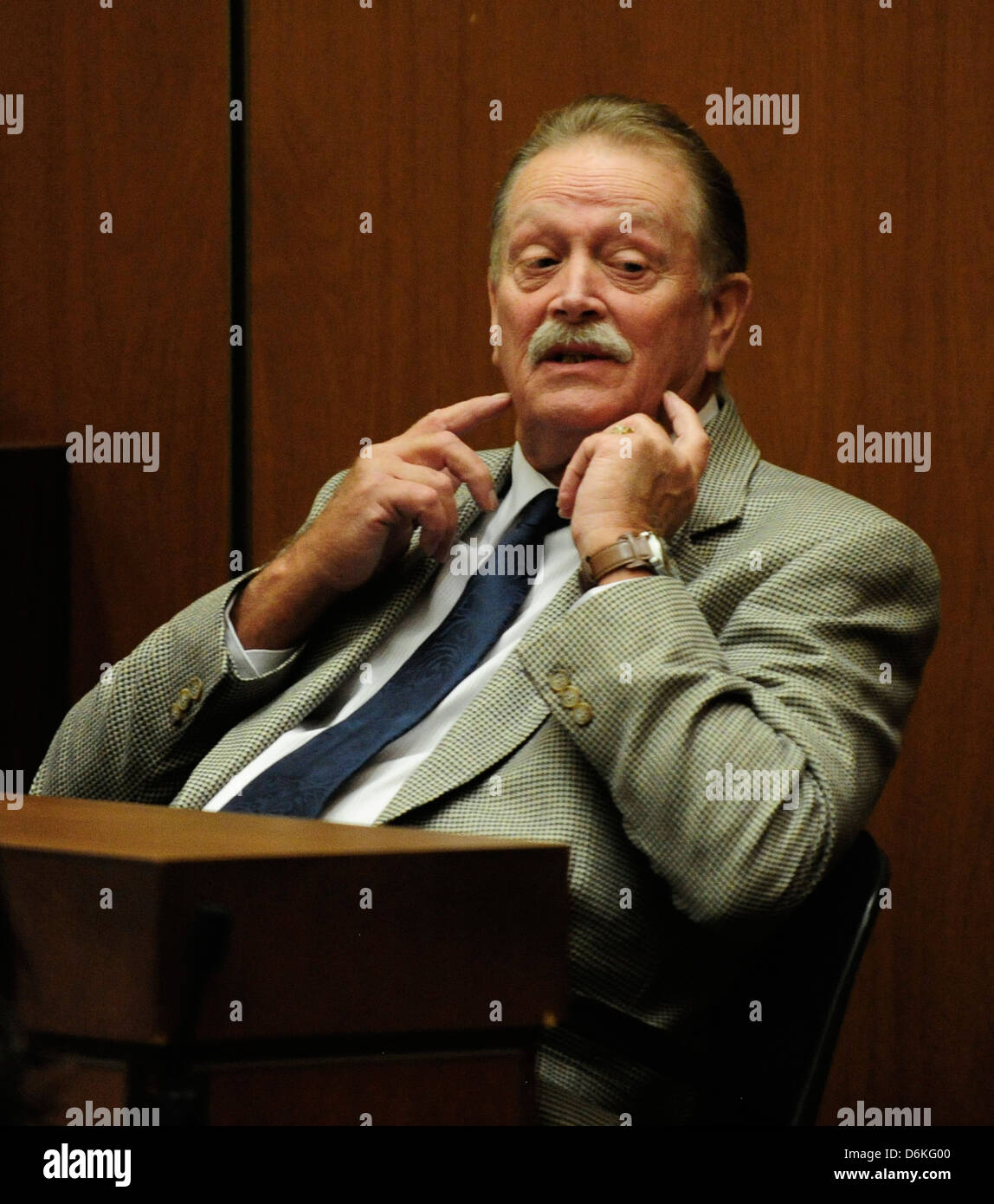 Dennis Hix, character witness and former patient of Dr. Conrad Murray ...