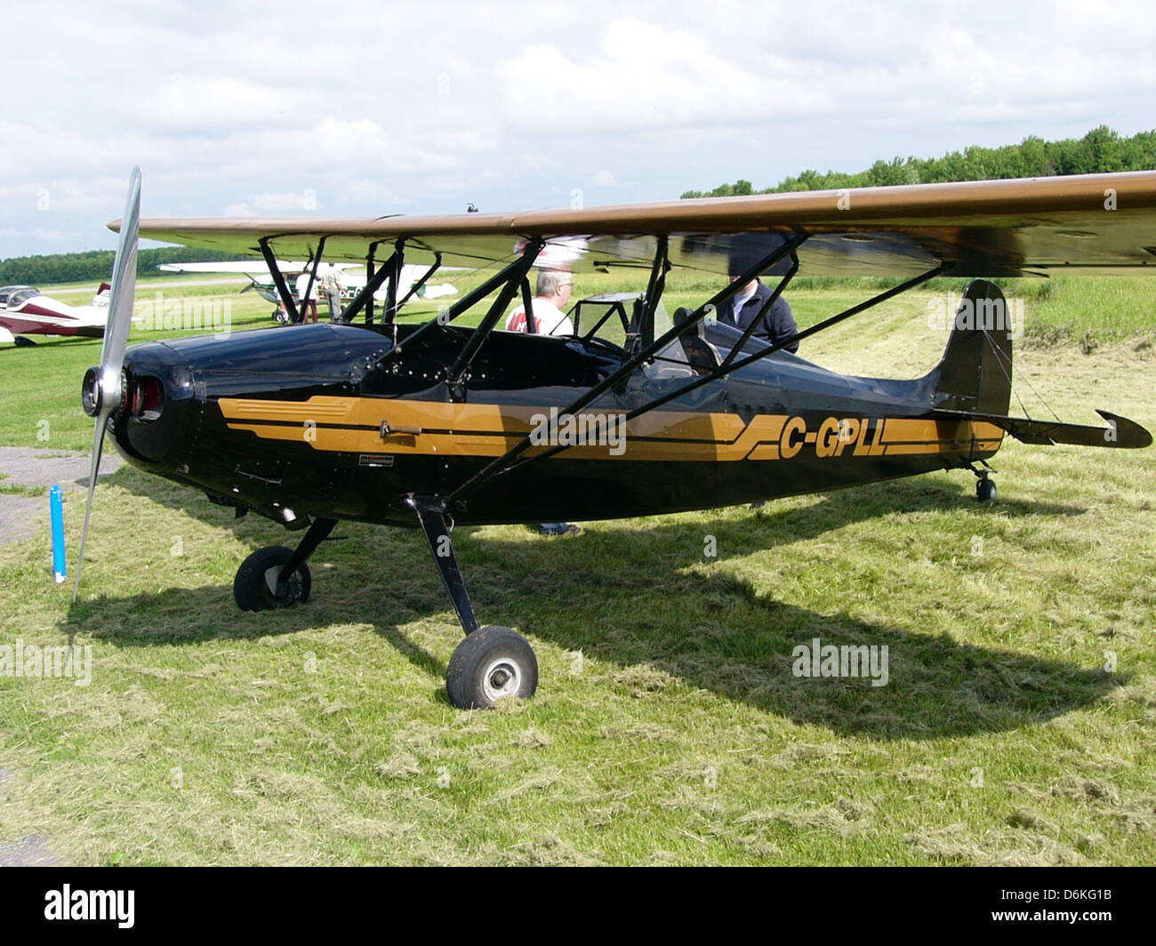 The Bakeng Duce C-GPLL is a light aircraft known for its unique design ...