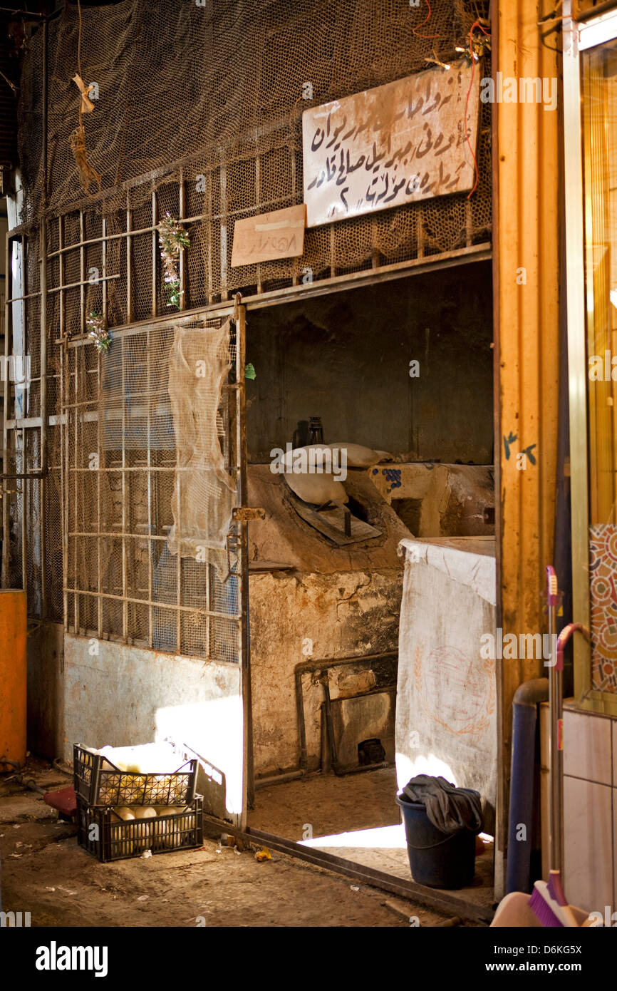 A bakery that produces traditional flat breads and loafs inside the Old ...