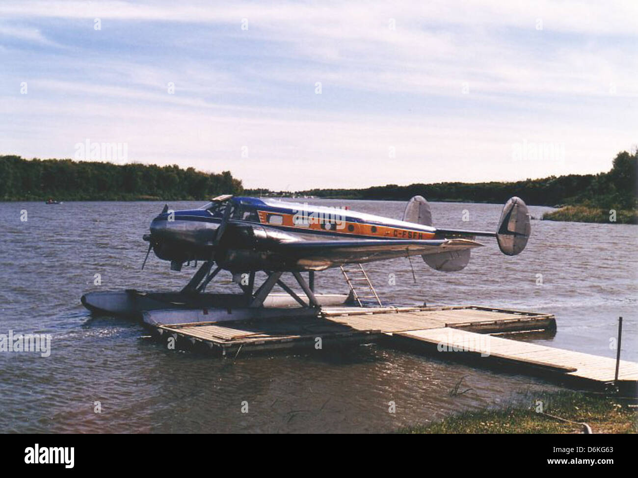 The Beech 18C FSF is a twin-engine aircraft commonly used in the past ...