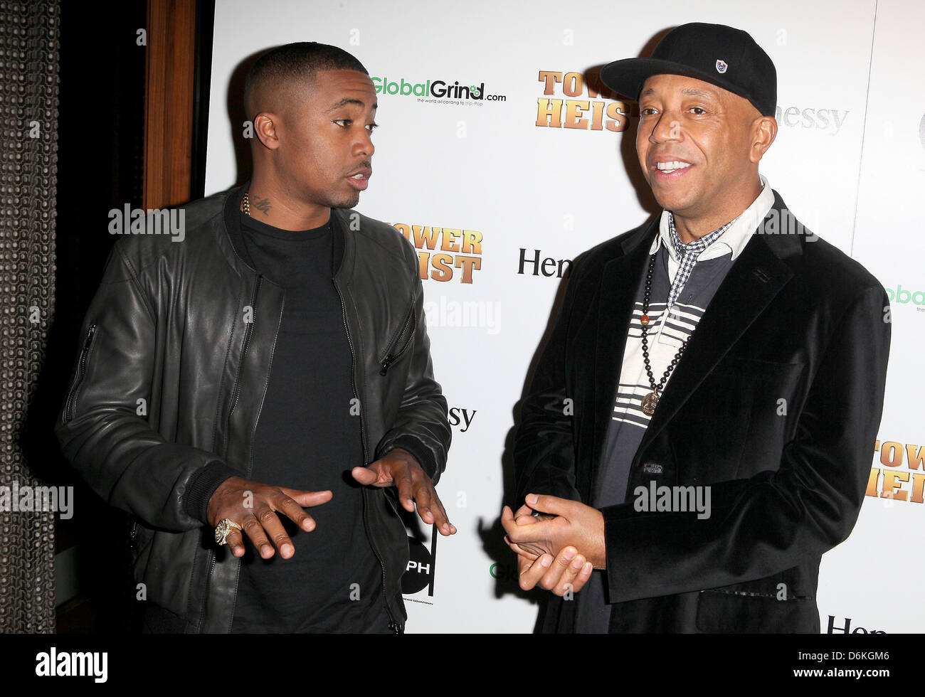 Nas aka Nasir bin Olu Dara Jones and Russell Simmons Global Grind.com ...
