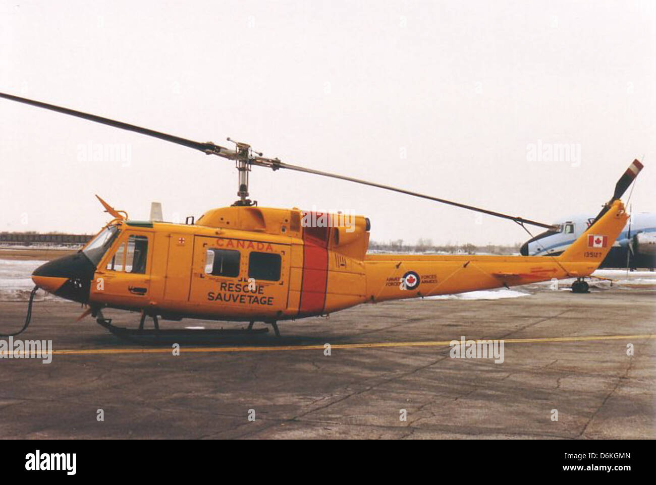 A photograph of the Bell CH-135 Twin Huey helicopter, showcasing its ...