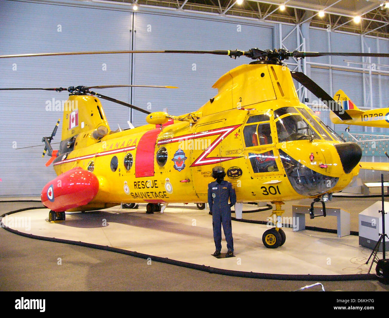 The Boeing Vertol CH-113 Labrador, a Canadian military helicopter used ...