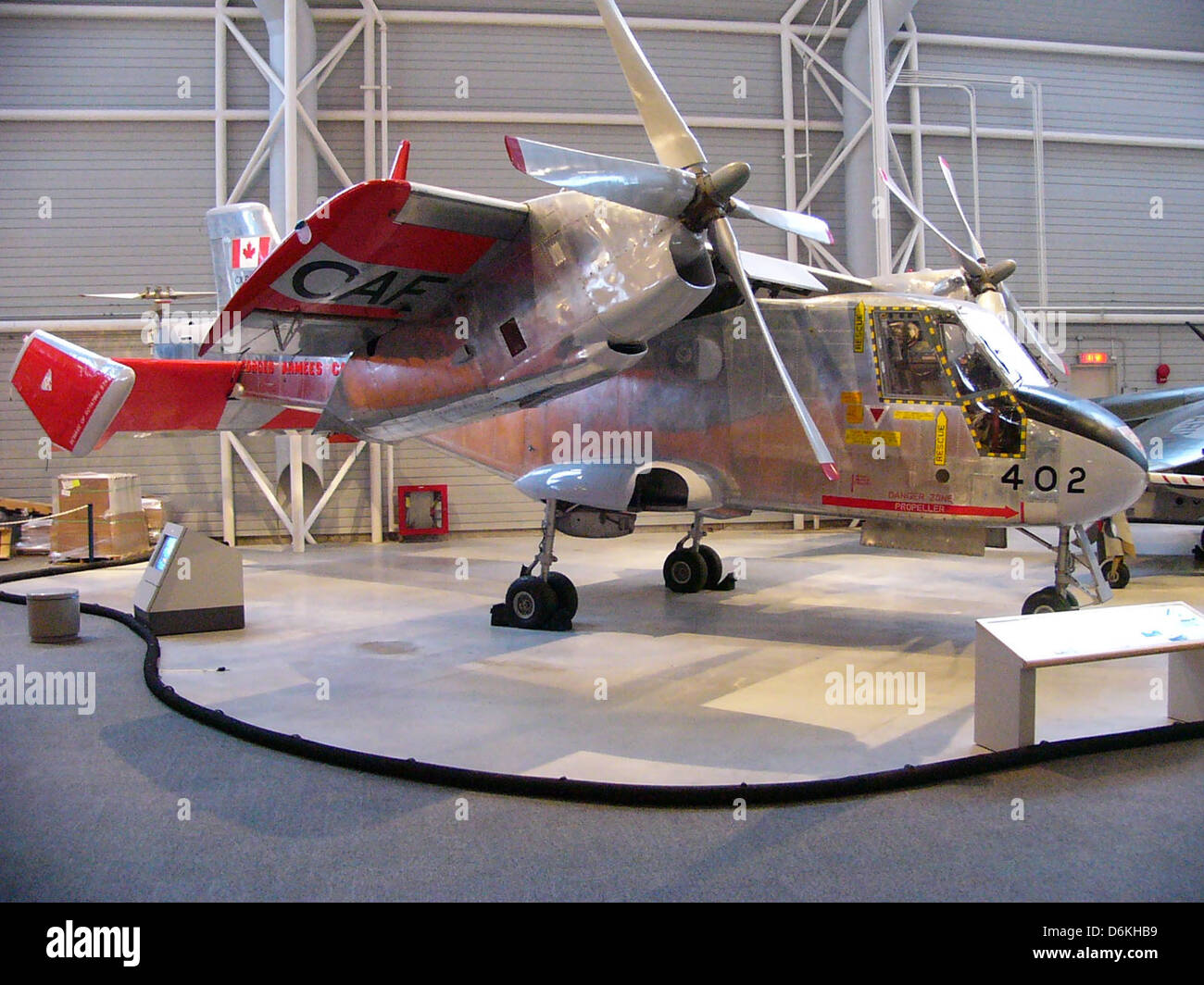 The Canadair CL-84 Dynavert is a tilt-wing aircraft designed for ...