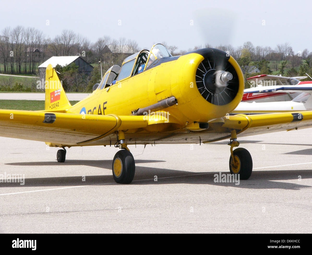 This image shows the Canadian Car & Foundry Co. Limited Harvard Mk 4, a ...