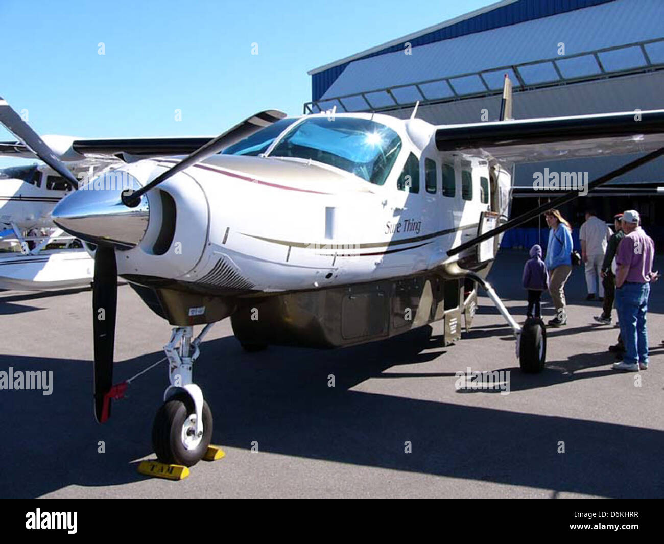 The Cessna 208B Grand Caravan is a single-engine, turboprop aircraft ...