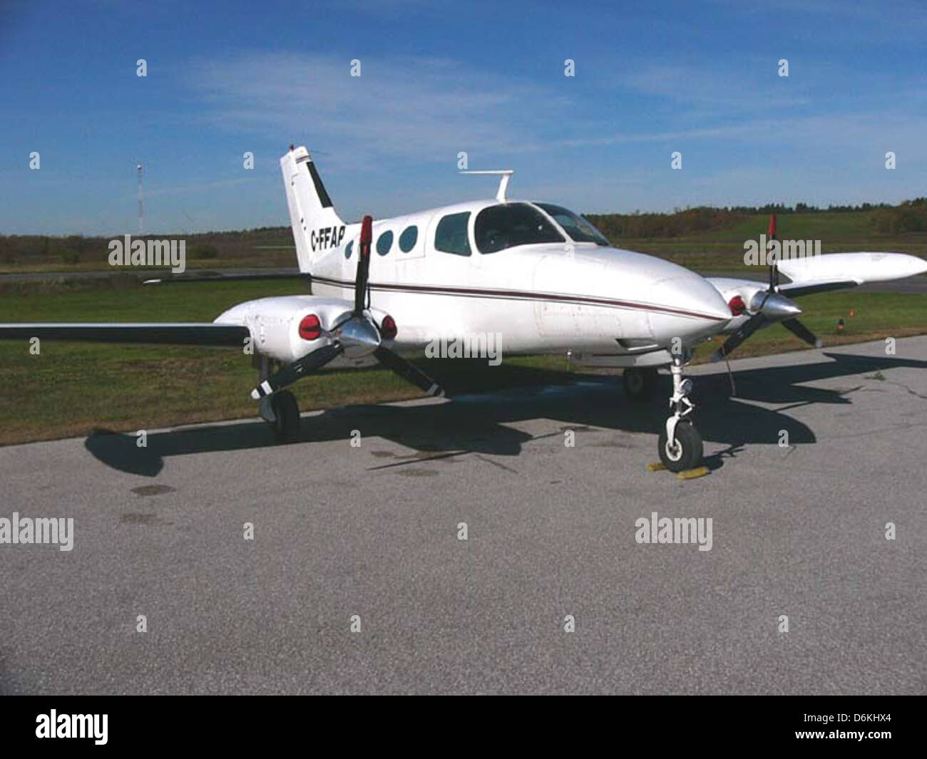The Cessna 402C is a light twin-engine aircraft designed for small ...