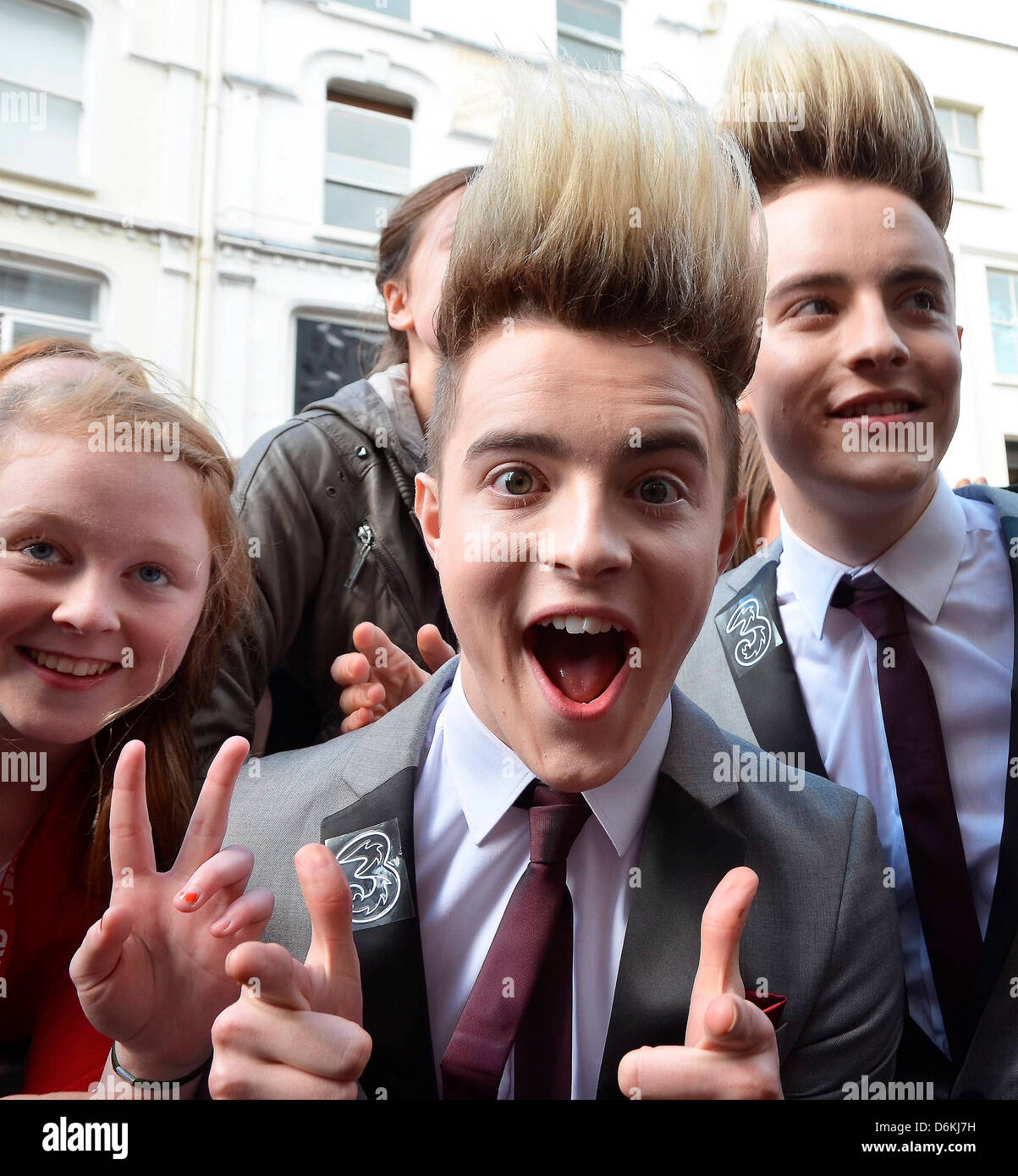 John Grimes and Edward Grimes aka Jedward launch their 'S'Up?' campaign ...