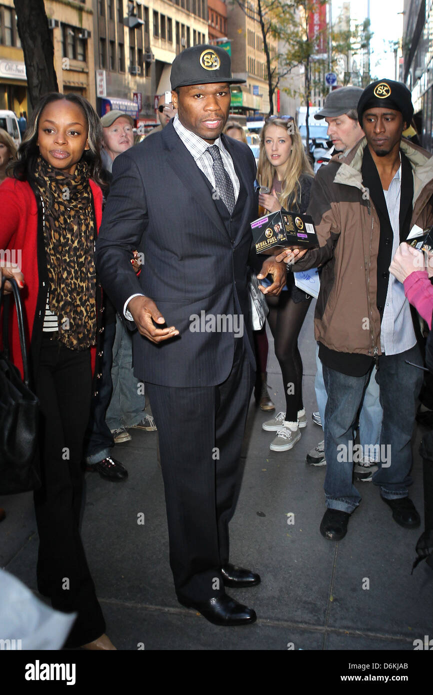 Curtis '50 Cent' Jackson Celebrities are seen at NBC Studios for the ...
