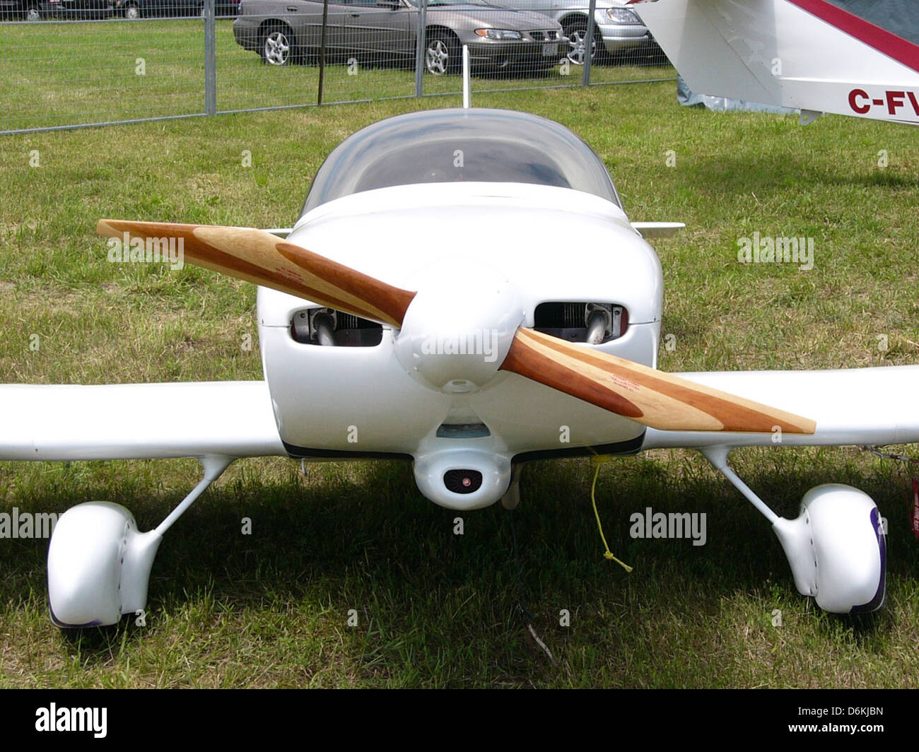 The 1999 Rand KR-2S, a light aircraft, is shown in flight. Known for ...