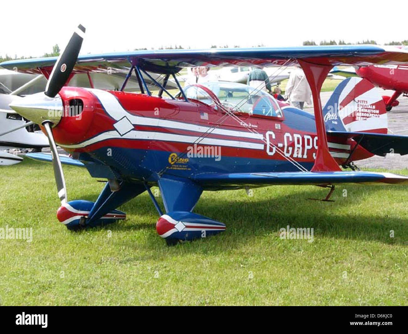 The Christen Industries S-2B Pitts Special C-GRPS is a stunt aircraft ...