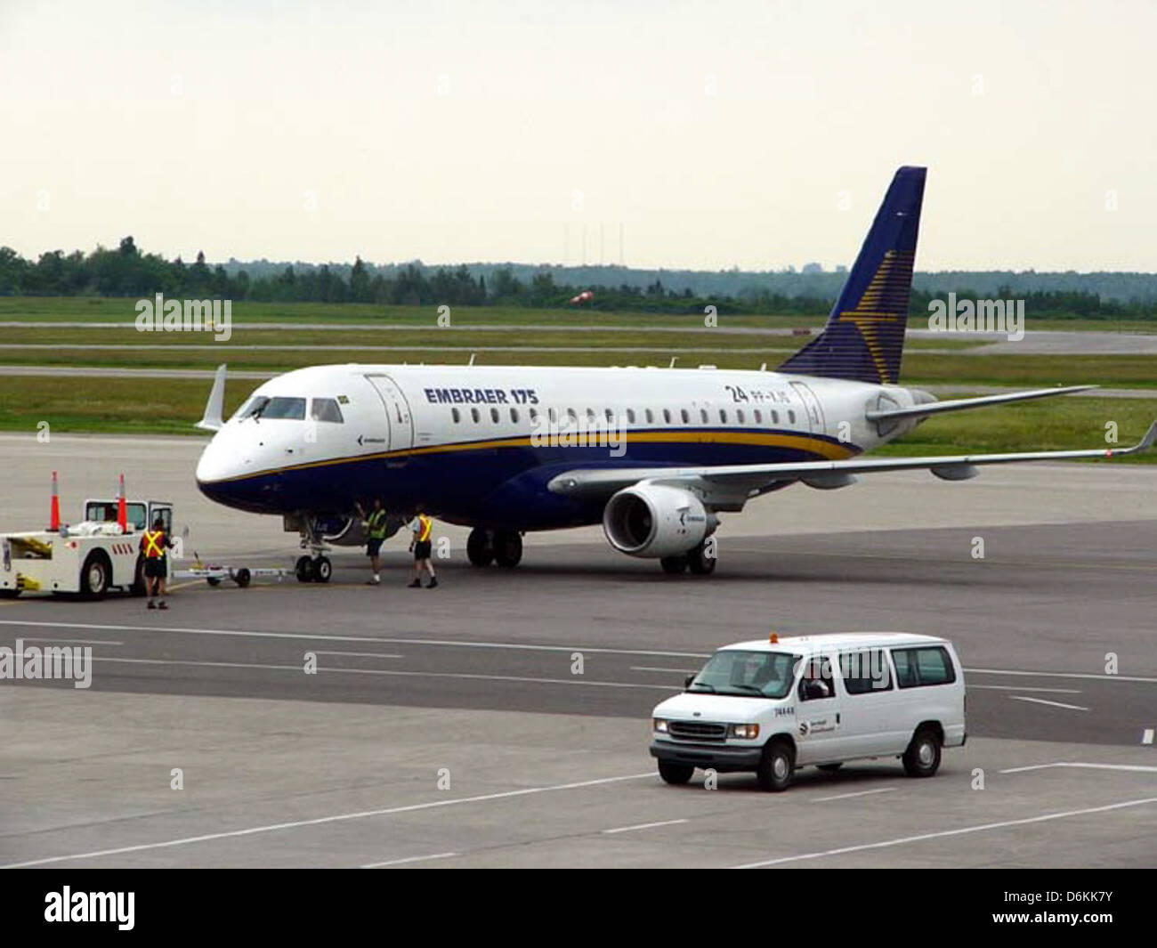 The Embraer 175 is a regional jet aircraft developed by Embraer. It ...