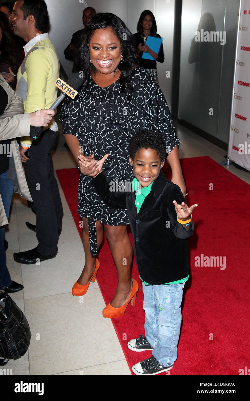 Sherri Shepherd and son Jeffery Tarpley Redbook's special screening of ...