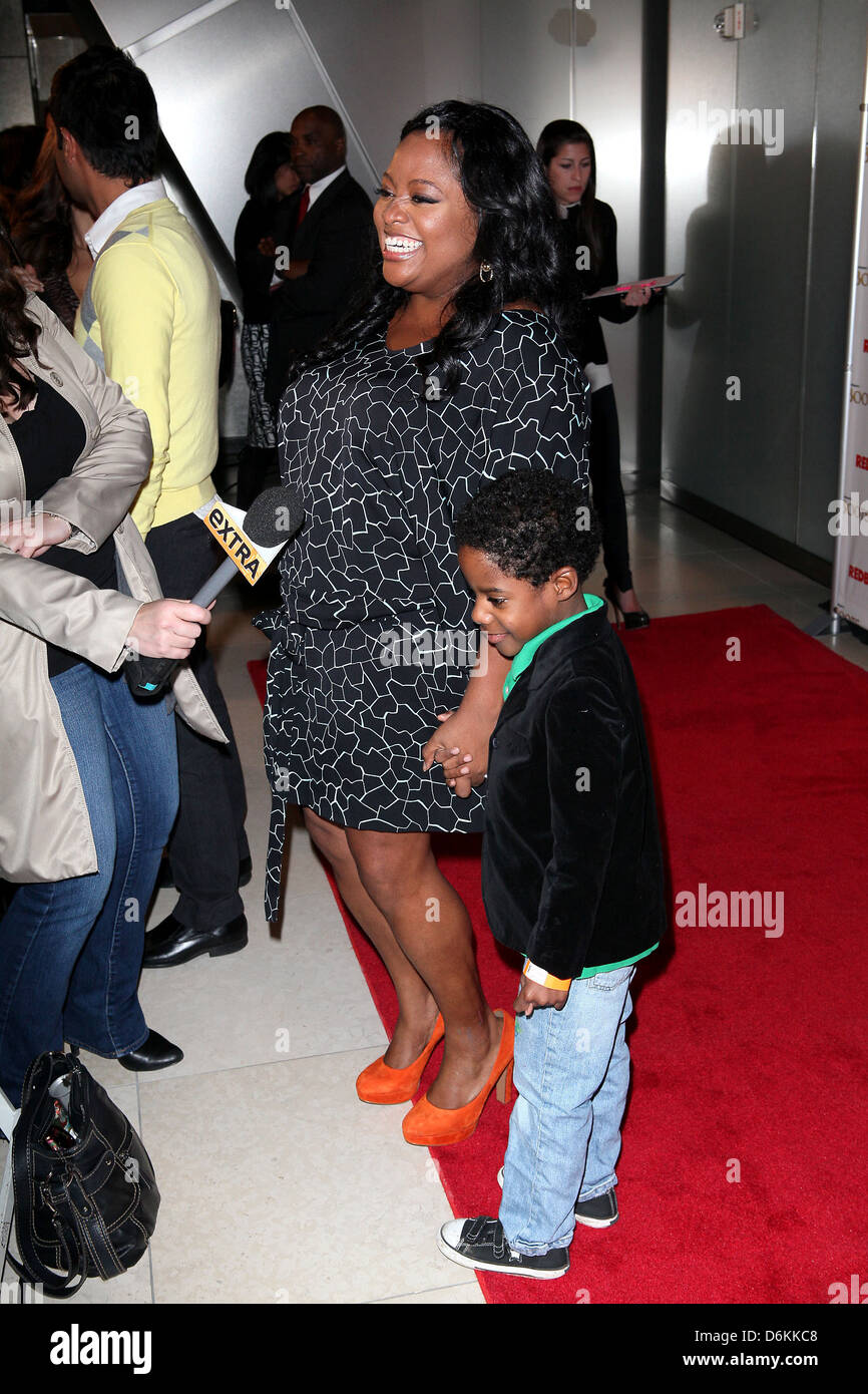 Sherri Shepherd and son Jeffery Tarpley Redbook's special screening of ...