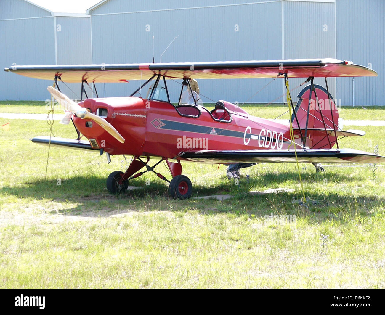 An image of the Fisher Celebrity C-GDDQ, a light aircraft used for ...