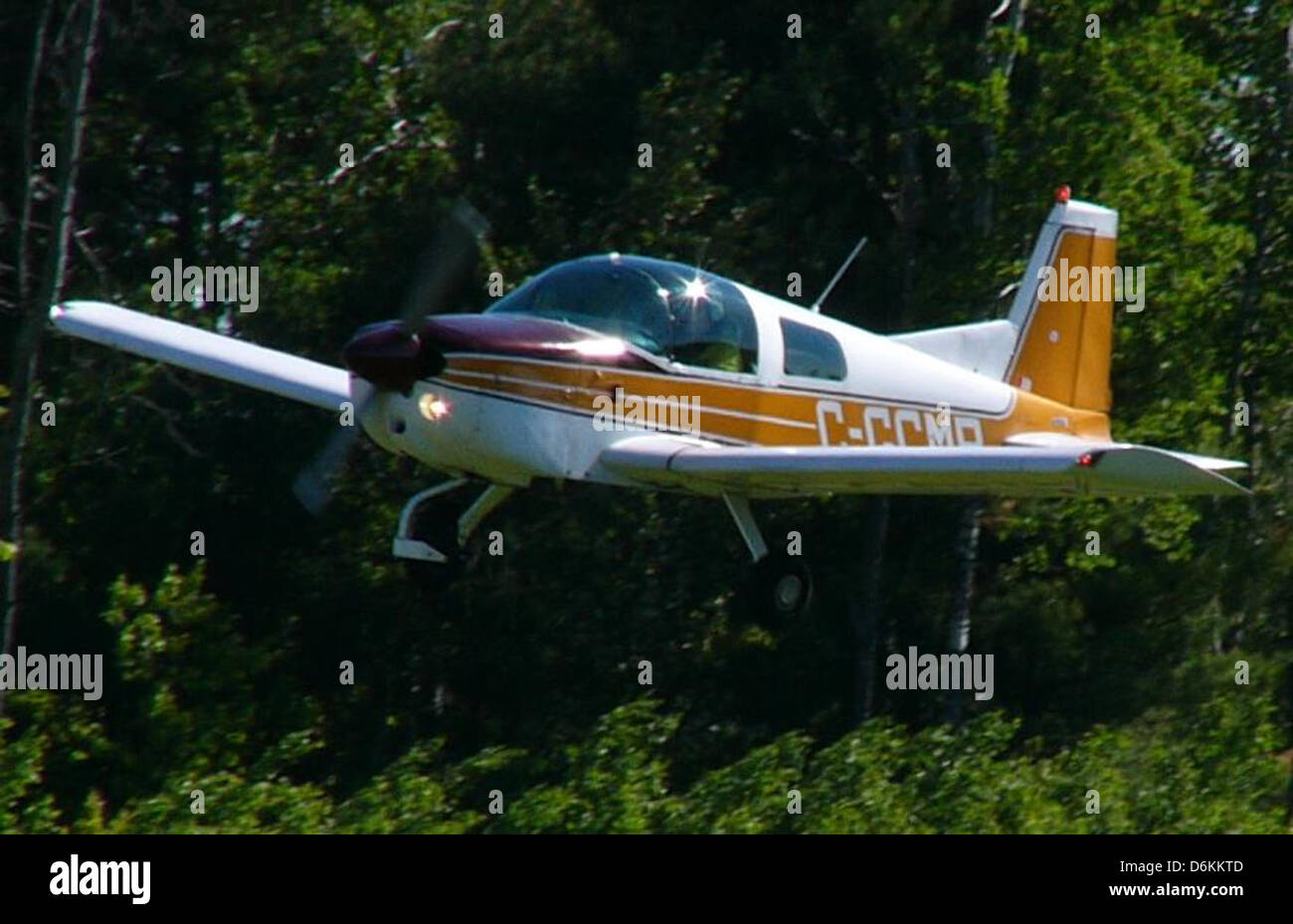 The Grumman American AA-1B Trainer is a light, two-seat, general ...