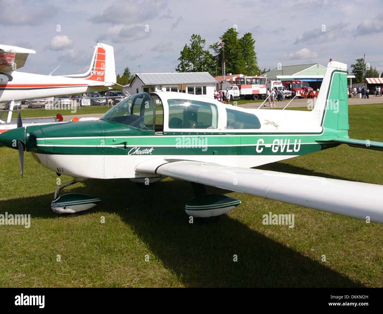 This image showcases the Grumman AA-5A Cheetah, a single-engine ...
