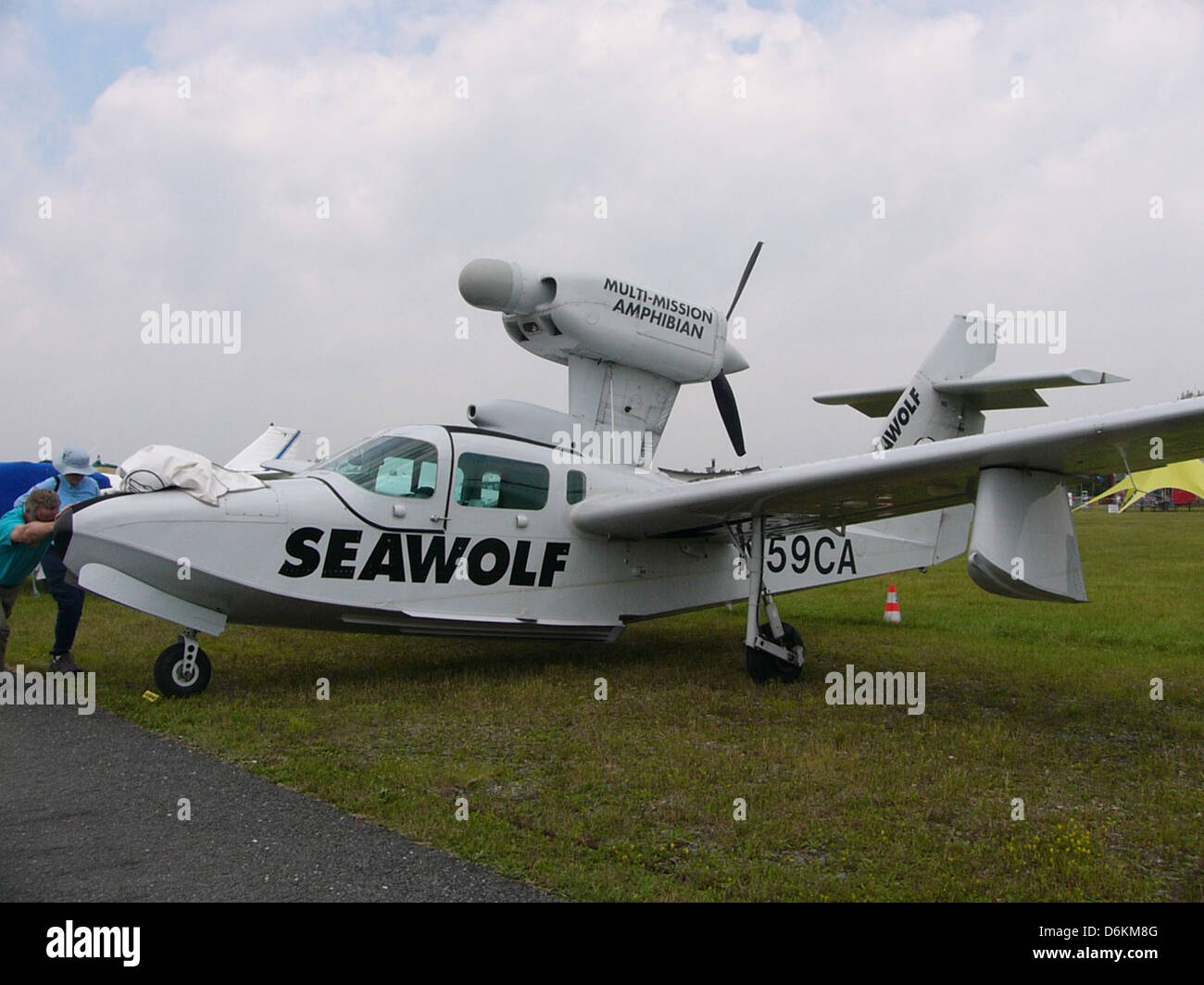 The Lake LA-4-250 Seawolf is a single-engine amphibious aircraft used ...