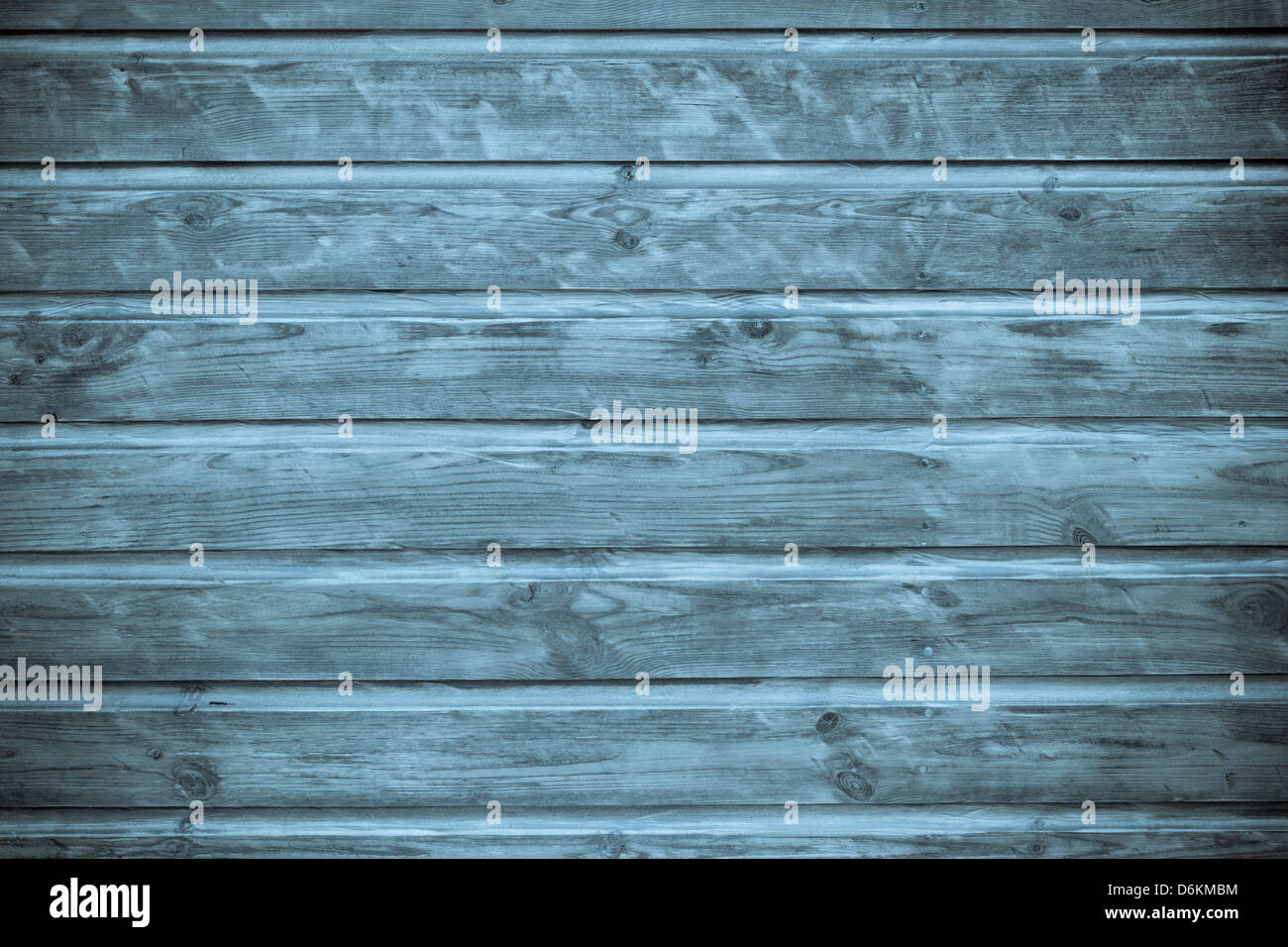 Blue wood plank wall texture background Stock Photo - Alamy