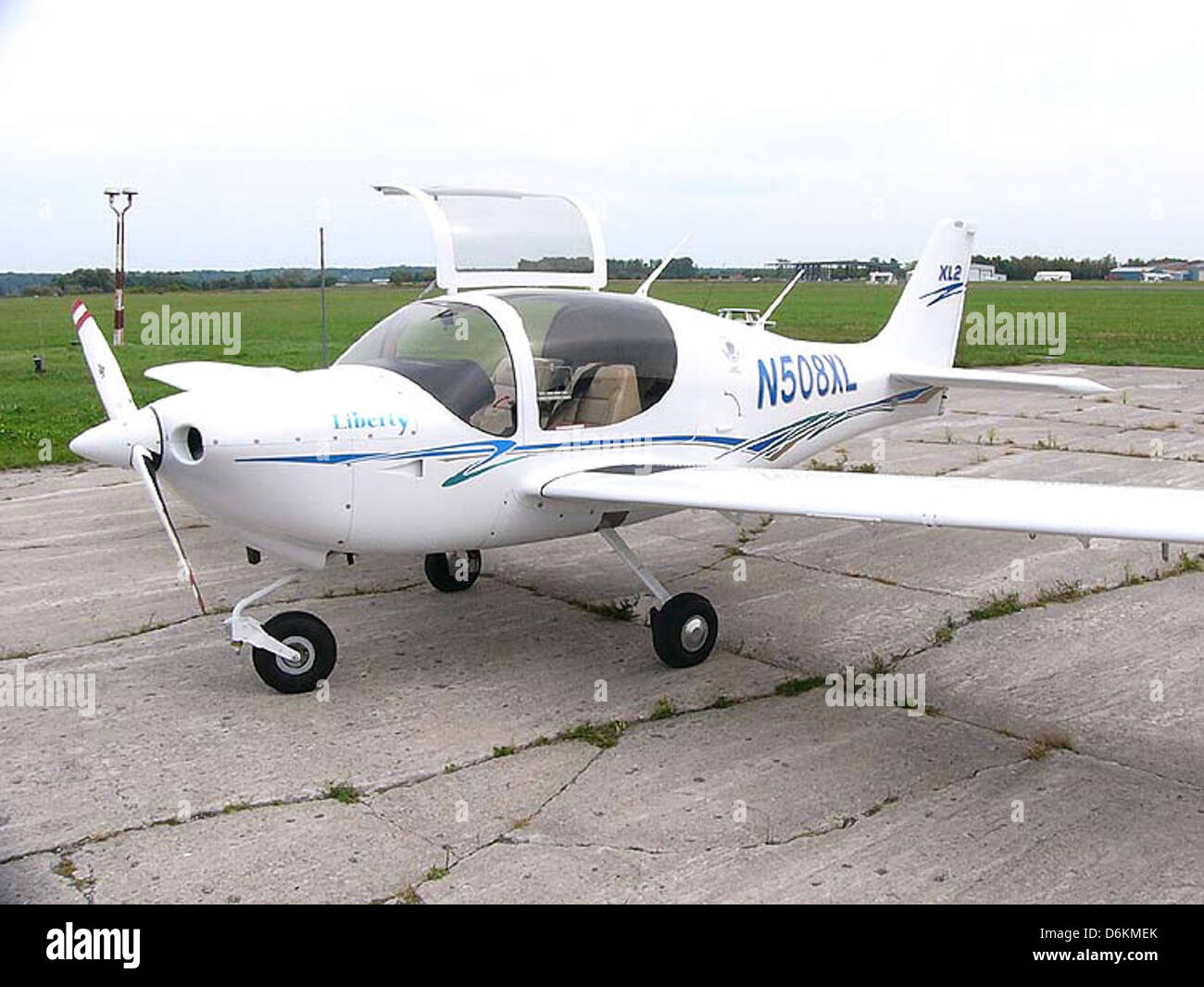 The Liberty XL2, identified as N508XL, is a two-seat, light aircraft ...