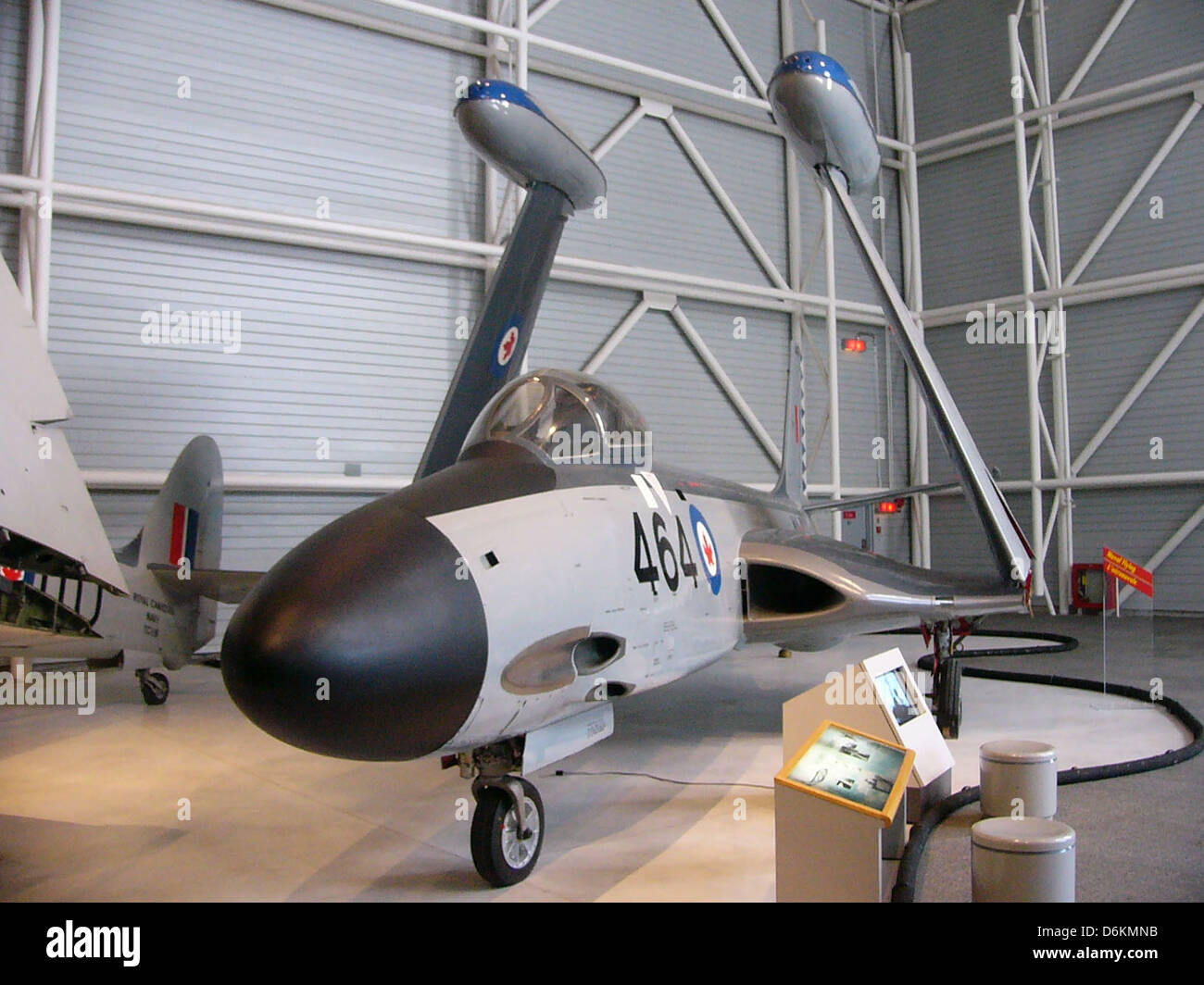 The McDonnell F2H-3 Banshee is a carrier-based jet fighter aircraft used by the U.S. Navy in the ...