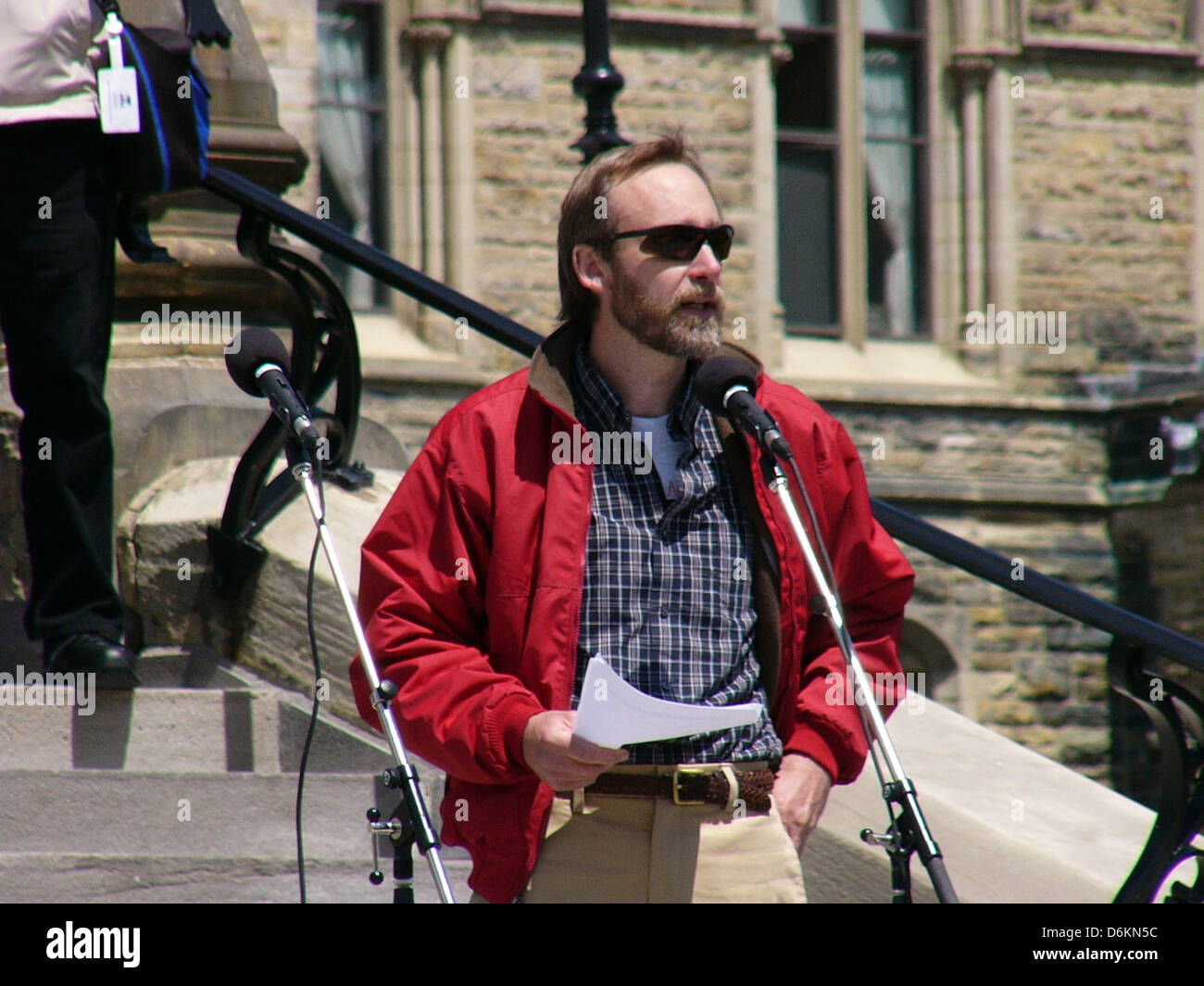 An image from a Net Neutrality rally, showing people gathering in ...