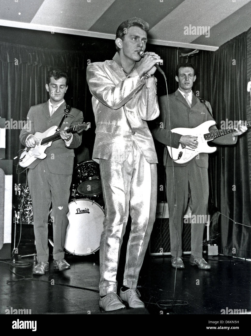 SHANE FENTON AND THE FENTONES UK pop group in 1962. Photo Harry Hammond ...