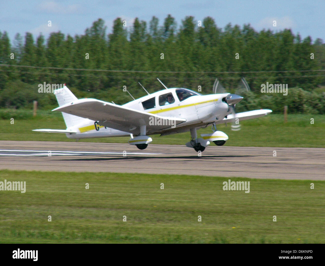 The Piper PA-28 Cherokee is a light aircraft known for its stability ...
