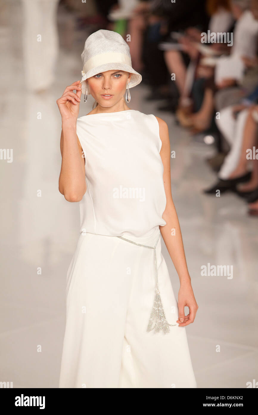 Model New York Mercedes-Benz Fashion Week Spring 2012 - Ralph Lauren ...