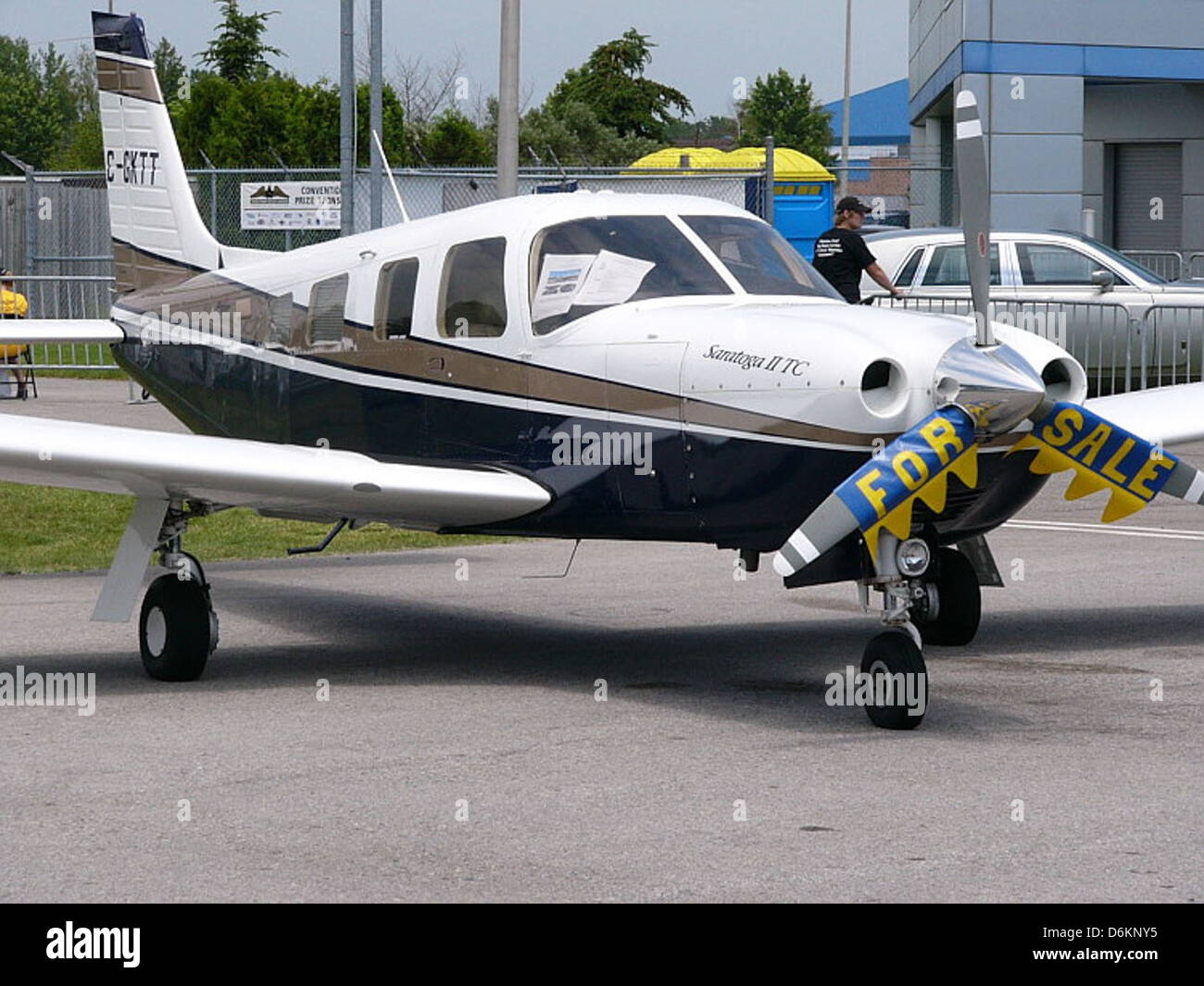 The Piper PA-32R-301 Saratoga II C-GKT is a four-seat, single-engine ...