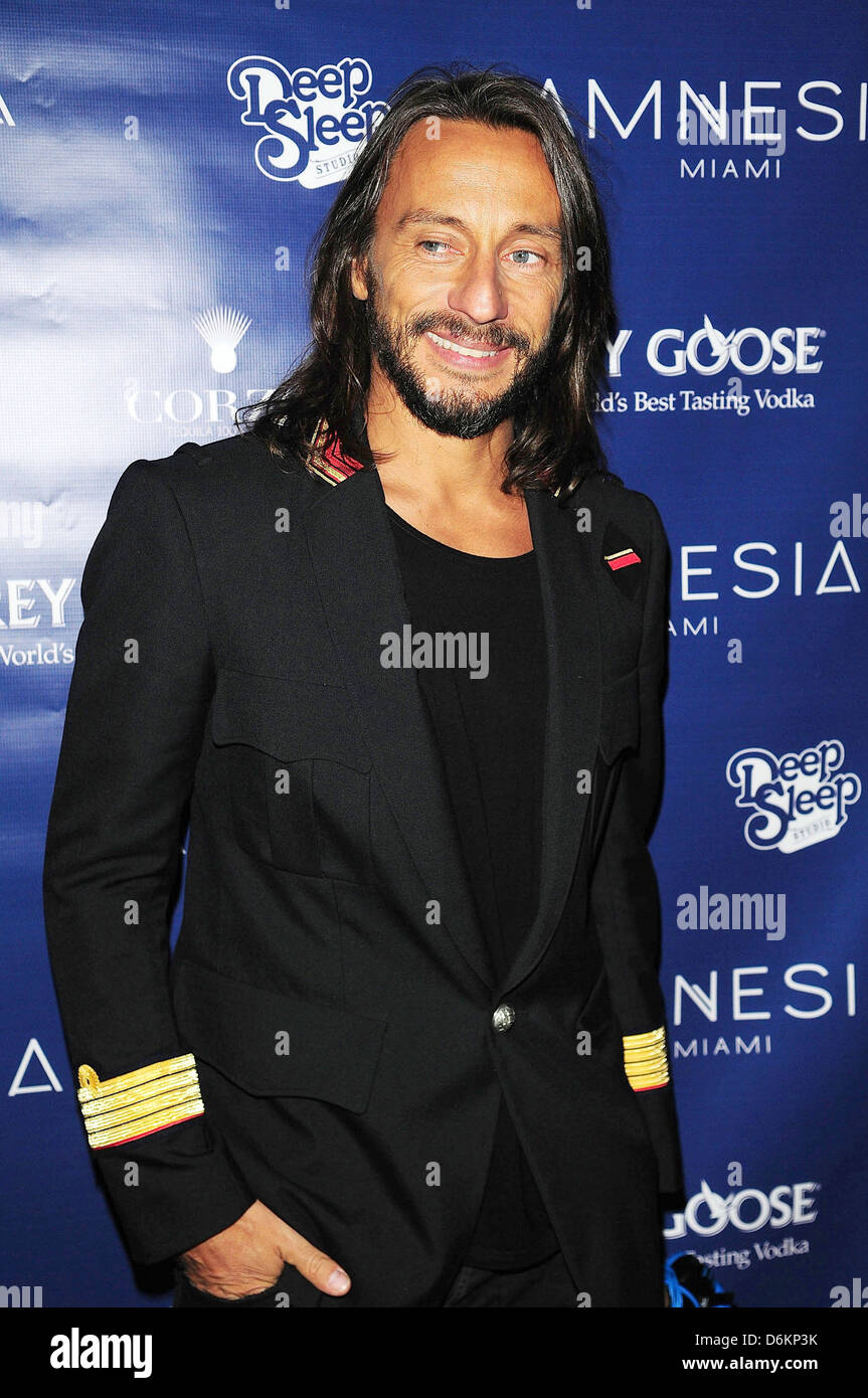 Owner/ DJ Bob Sinclar attends Amnesia Nightclub Grand Opening Miami ...