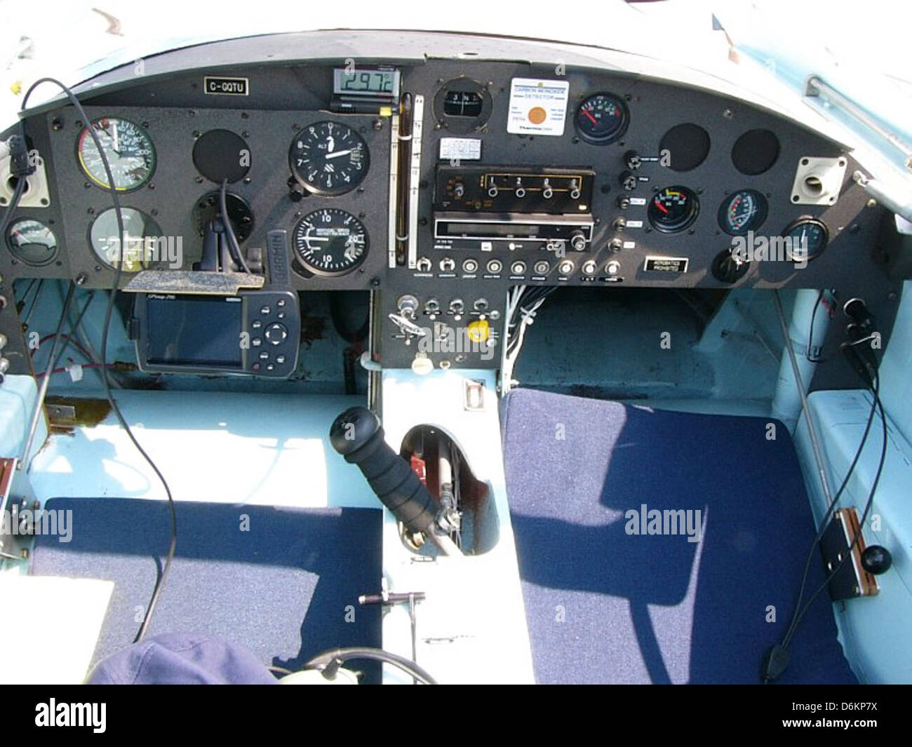 The Quickie Q2 is a homebuilt aircraft with a distinctive instrument ...