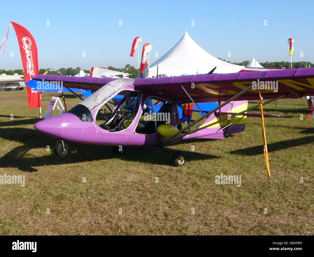 A Quicksilver GT-500 E017UF, a light sport aircraft designed for easy ...