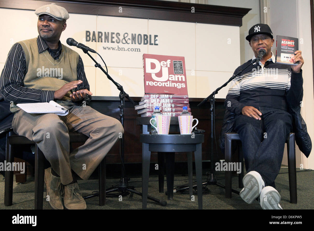 Nelson George and Russell Simmons promote 'Def Jam Recordings the First ...