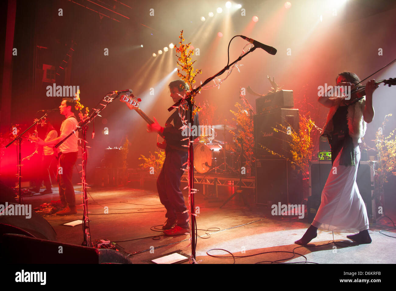 British Sea Power live at O2 Shepherd's Bush Empire London. Support by ...