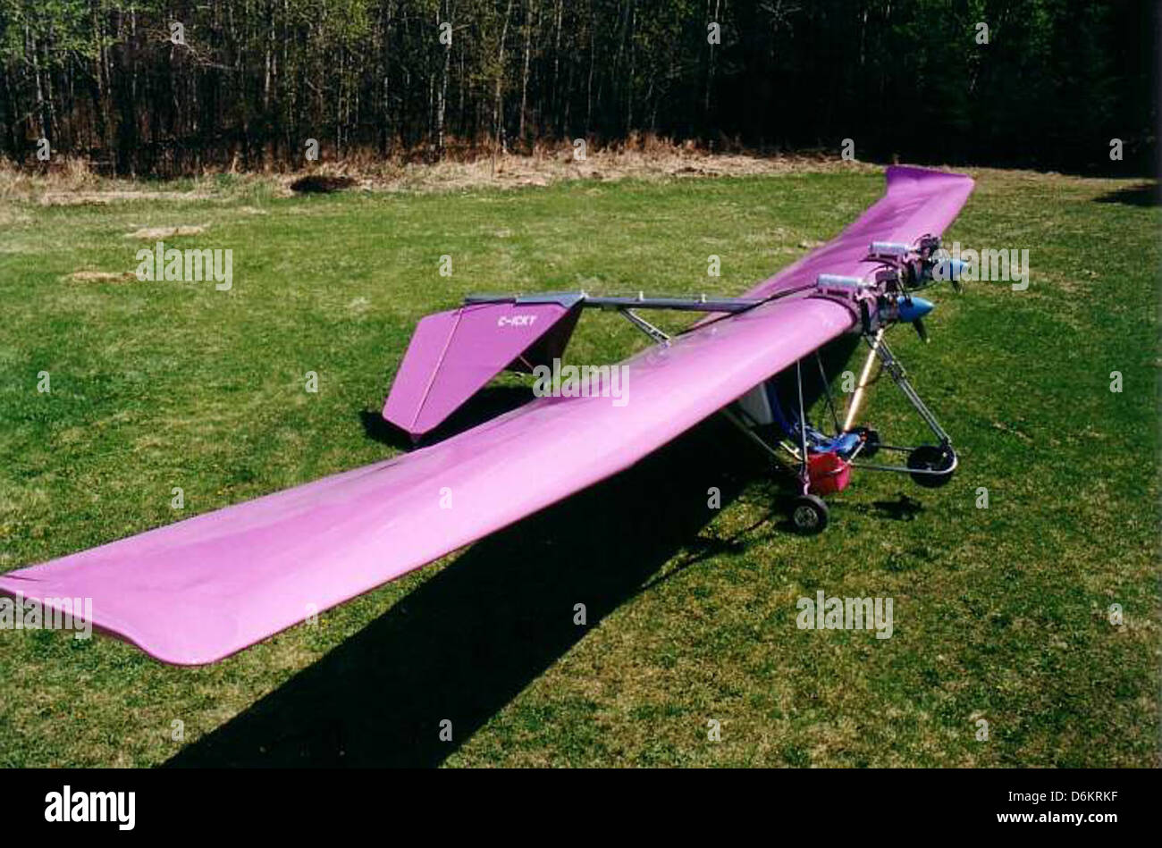 The Ultraflight Lazair Series II C-ICKY is a light ultralight aircraft ...