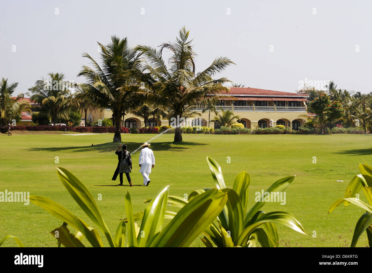 Beautiful Luxury Hotel in Goa, India Stock Photo - Alamy