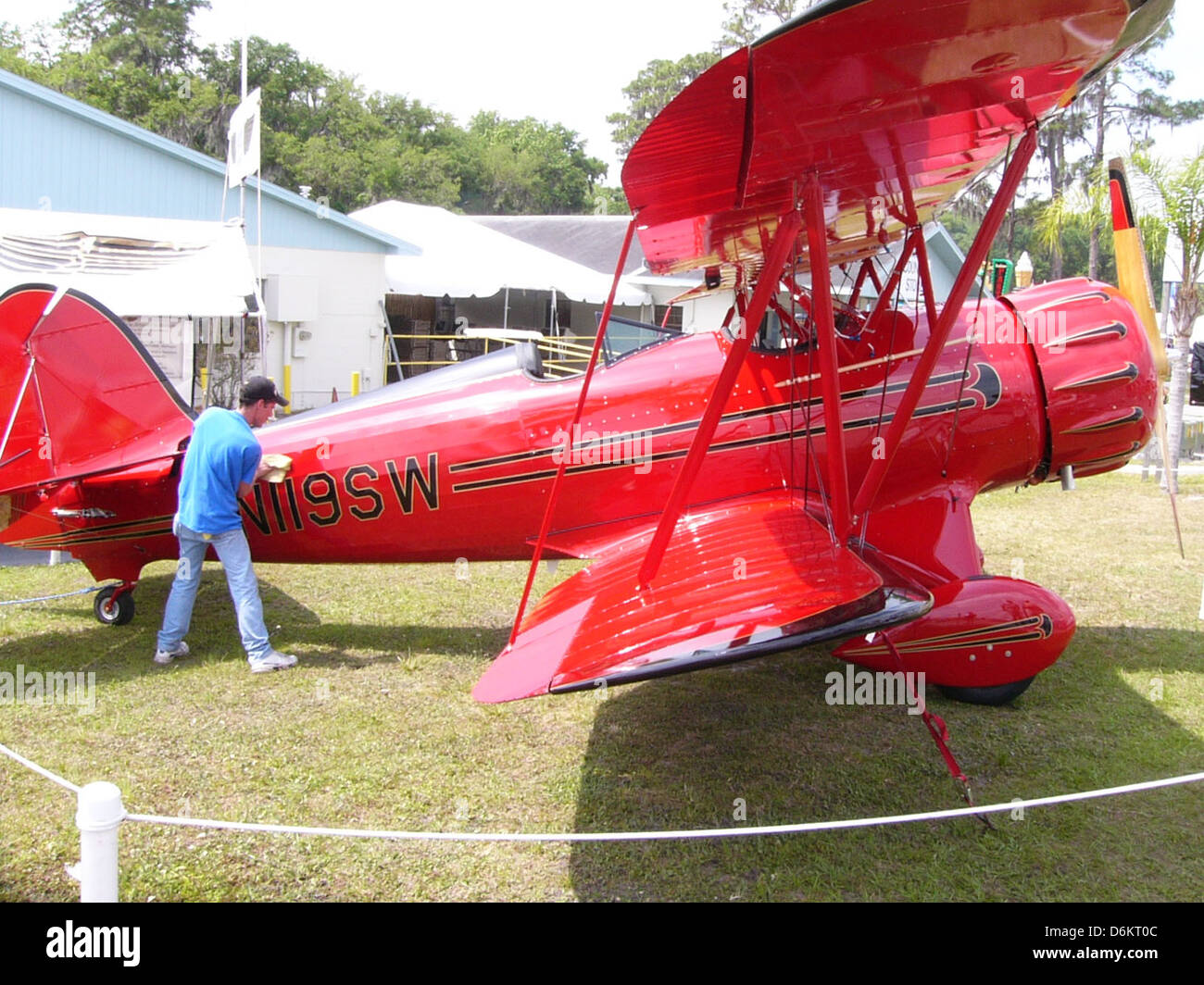 Waco classic aircraft hi-res stock photography and images - Alamy
