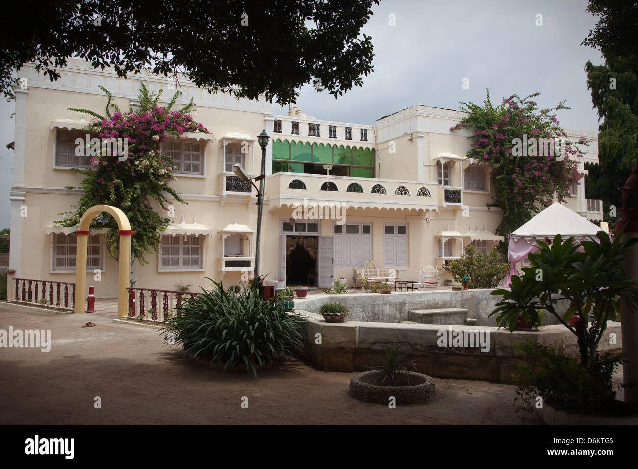 The Garden Palace, Balasinor, home of the Nawab of Balasinor and his ...