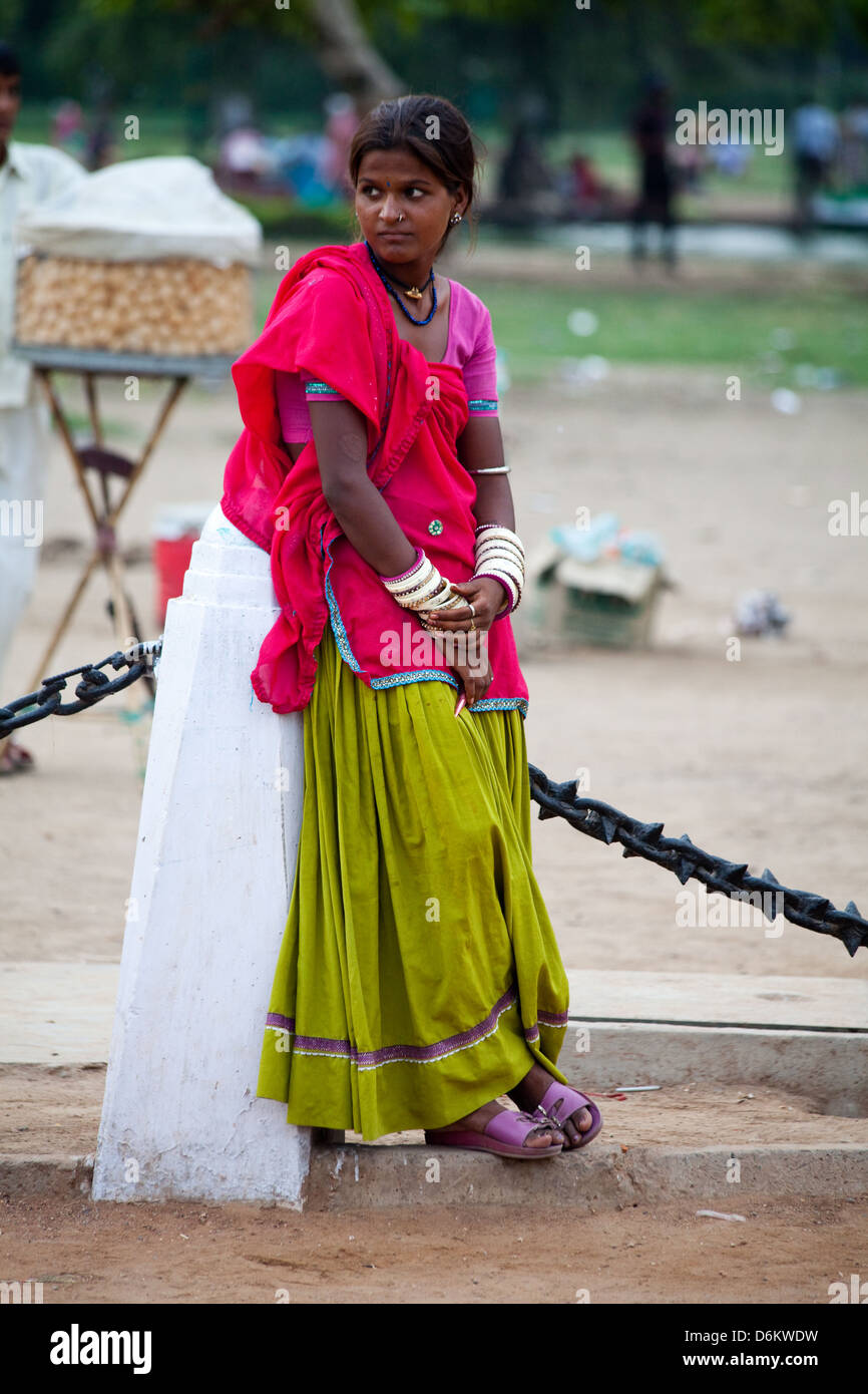 India delhi indian woman hi-res stock photography and images - Alamy