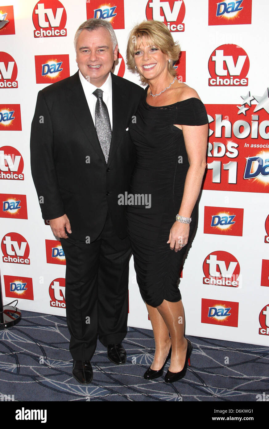 Ruth Langsford and Eamonn Holmes TVChoice Awards 2011 held at the Savoy ...