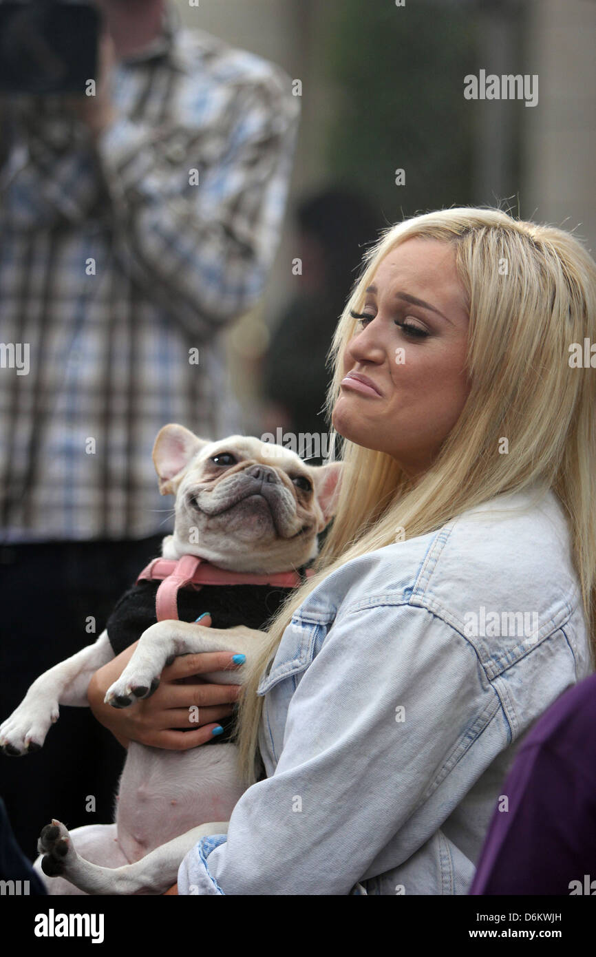 Lacey Schwimmer at The Grove to film an appearance for the ...