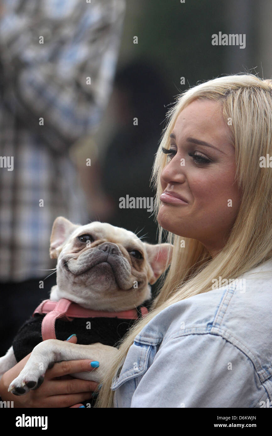Lacey Schwimmer at The Grove to film an appearance for the ...
