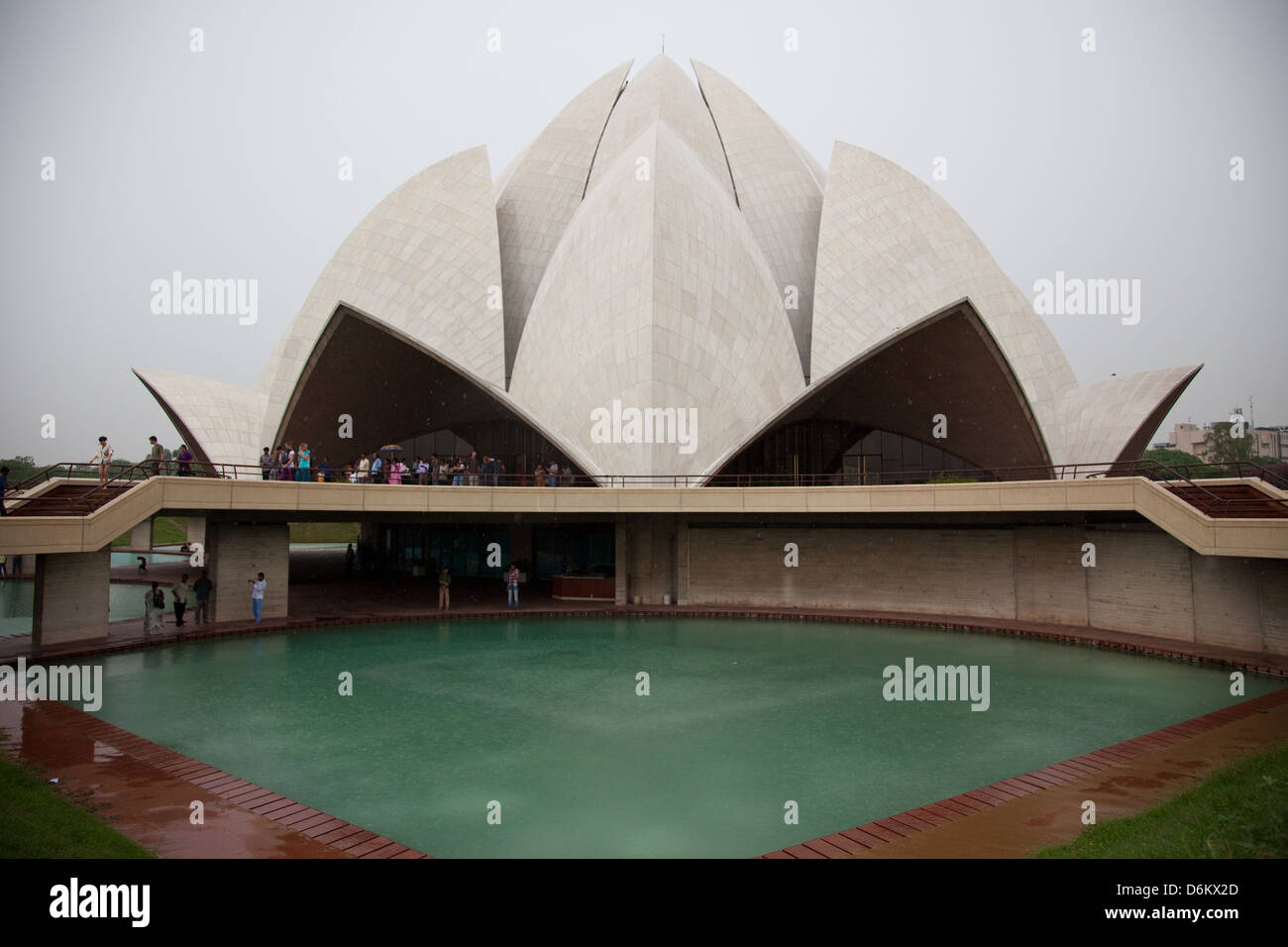 Lotus Temple, New Delhi, India Stock Photo - Alamy