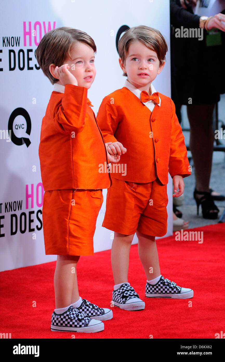 Teddy and Julius Goldberg New York premiere of 'I Don't Know How She ...