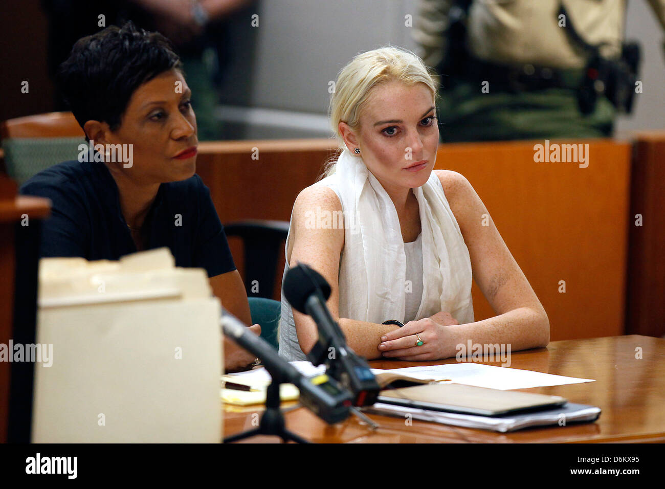 Lawyer Shawn Chapman Holley and Lindsay Lohan Lindsay Lohan with her ...