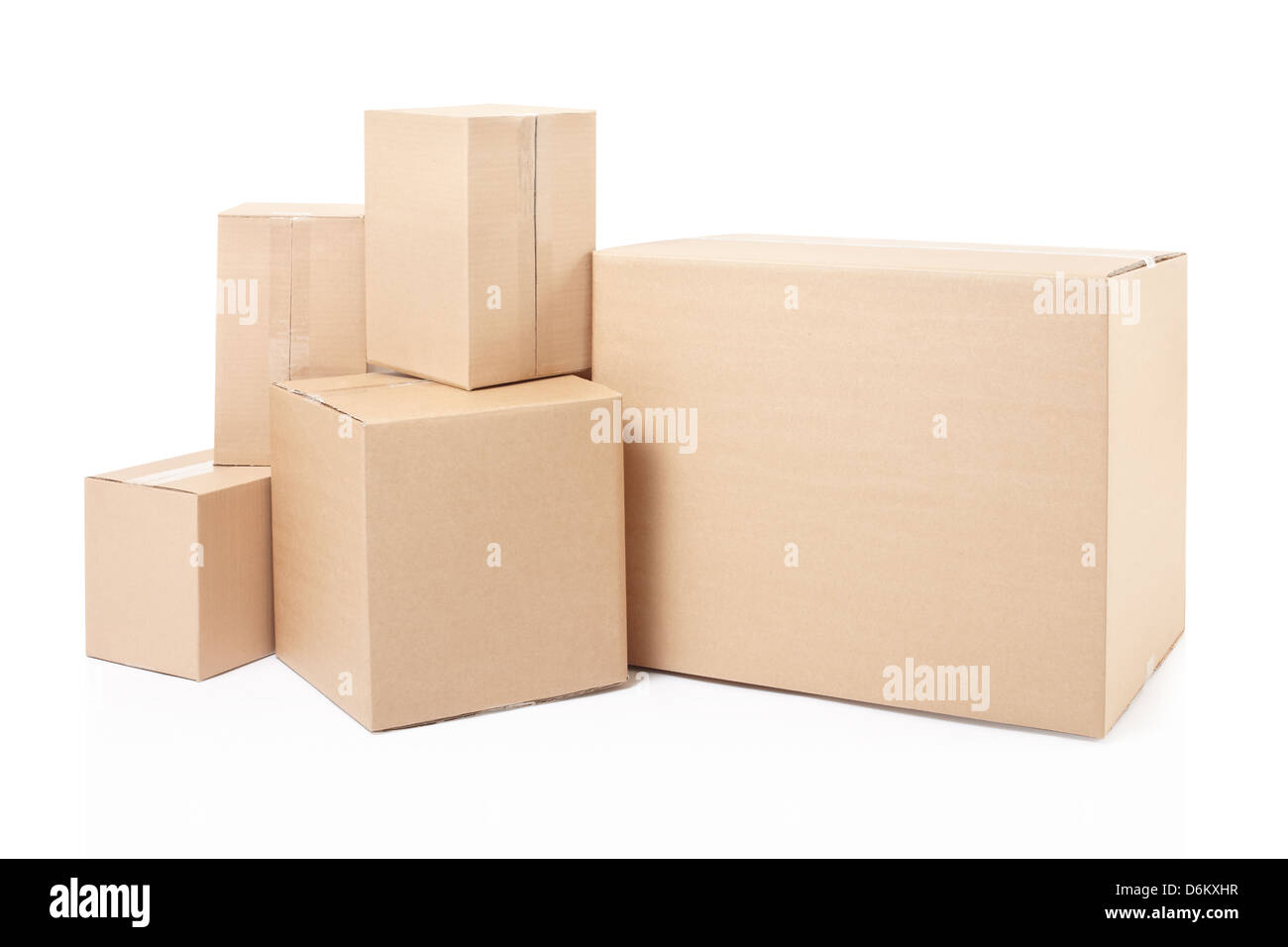 Cardboard storage boxes hi-res stock photography and images - Alamy