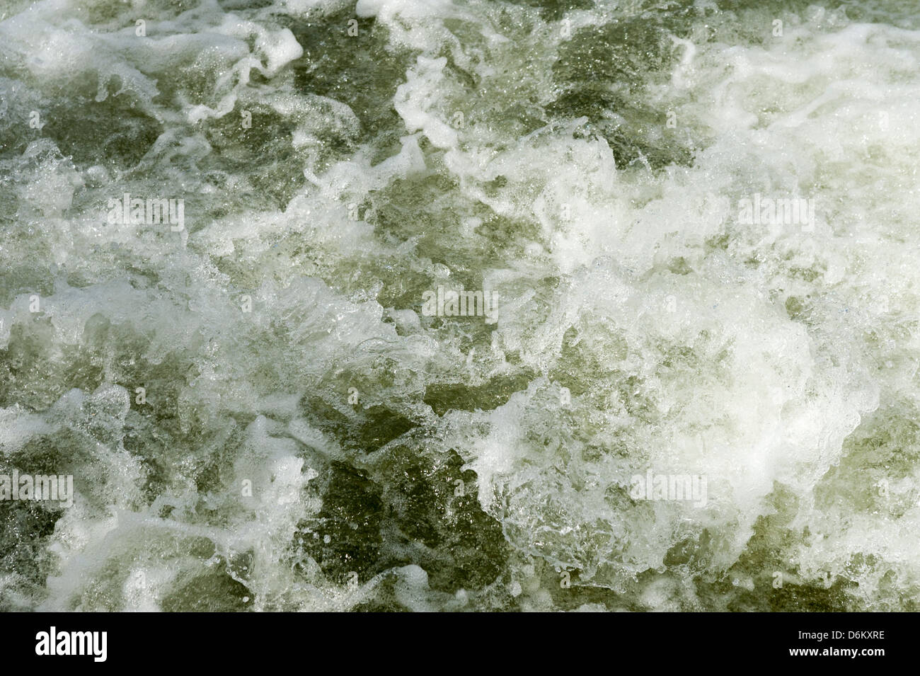 Gushing or fast flowing water Stock Photo - Alamy